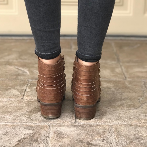 Urban Outfitters | Shoes | Rope Lace Slashed Distressed Ankle Boots ...